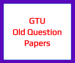 GTU Old Question Papers - College Paper